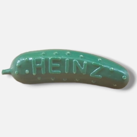 Vintage | Jewelry | Vintage 98s Heinz Dill Pickle Plastic Brooch Pin ...